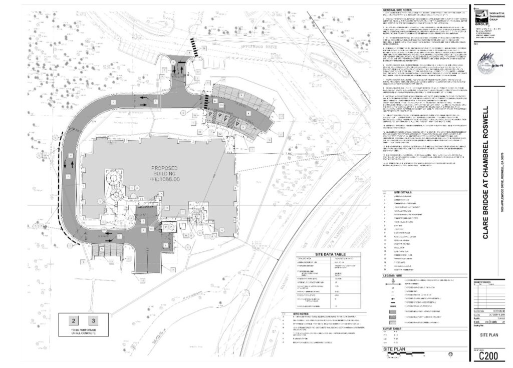 Chambrel at Roswell – INGRAM CIVIL ENGINEERING GROUP